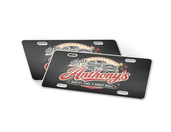 Custom License Plates | Durable, Fully Custom Designs